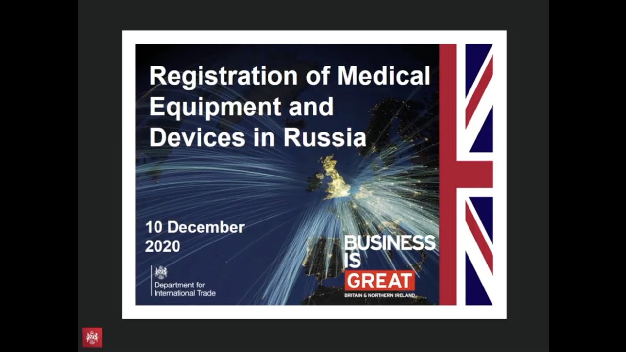 Webinar: Registration of Medical Equipment and Medical Devices in ...