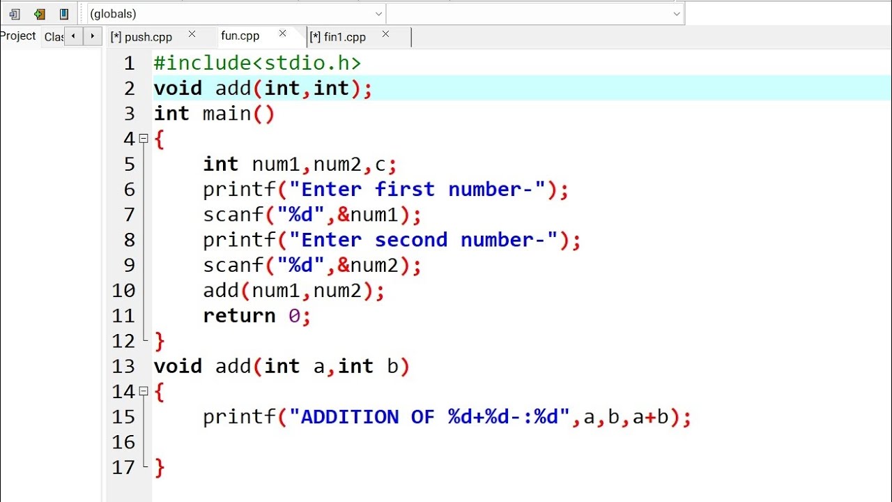 function in C, part-1. #c_programming_language #c_programming_for ...