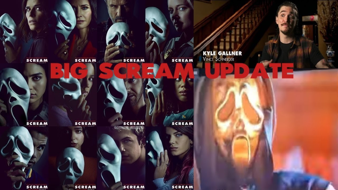 Scream (2022) - Metallic Ghostface Mask | Vince's Last Name | Cast ...