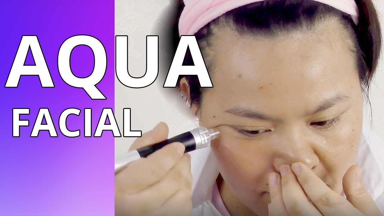 How to Use Aqua Facial 3n1 Hydro facial Water Facial Machine At Home ...
