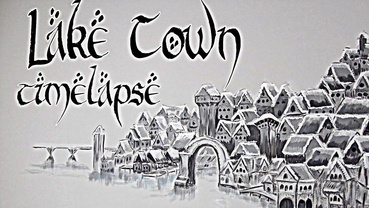 Lake Town - the Hobbit, Timelapse - YouTube