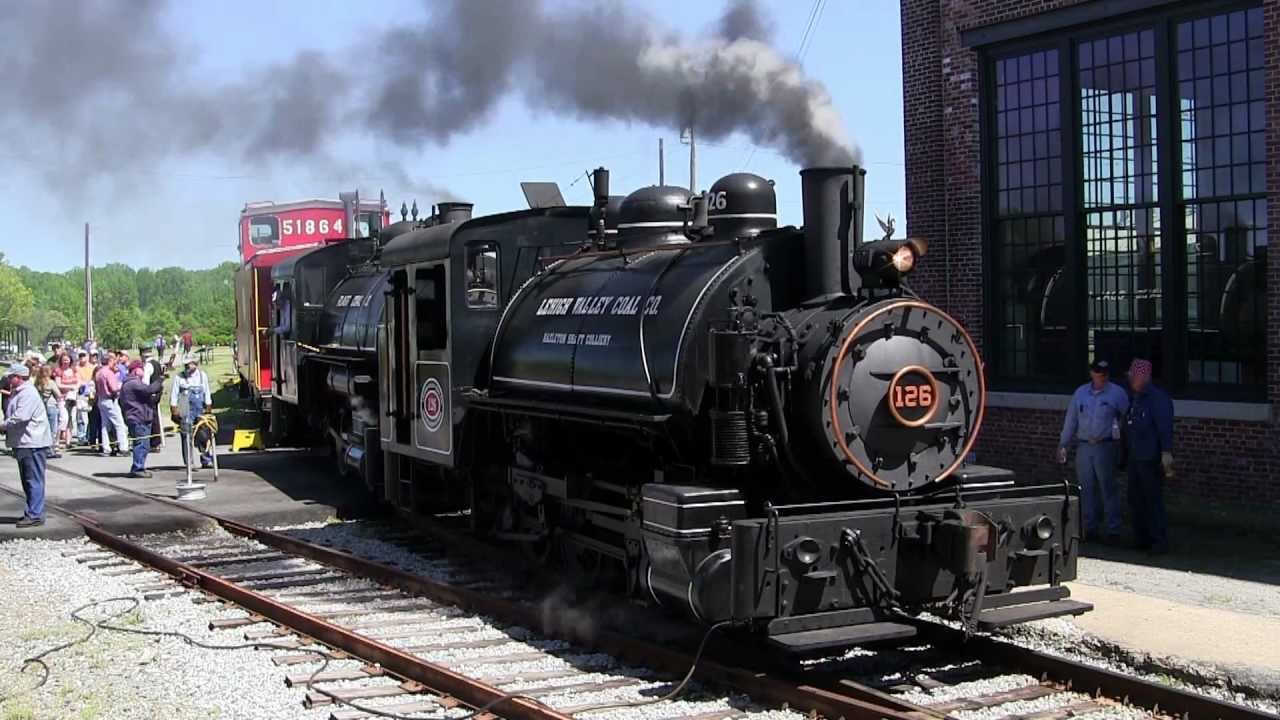 HD: Double Headed Steam Action @ The North Carolina Transportation ...