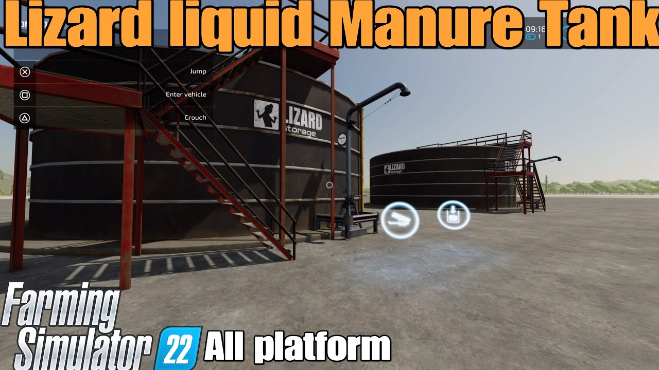 Lizard Liquid Manure Tank. / FS22 mod for all platforms - YouTube