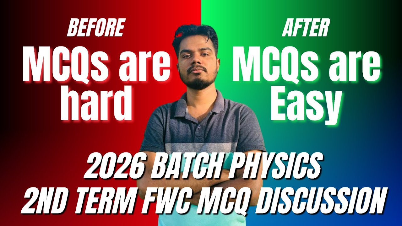 2026 Batch FWC 2nd Term MCQ Discussion | Mohamed Nisreen MBBS|MD R ...
