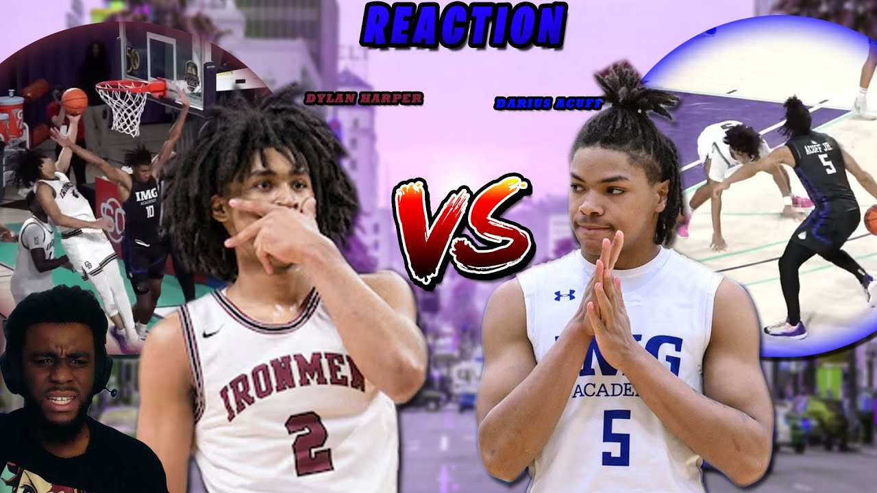 The TWO BEST Point Guards in HIGH SCHOOL GO AT IT!!| Dylan Harper vs ...