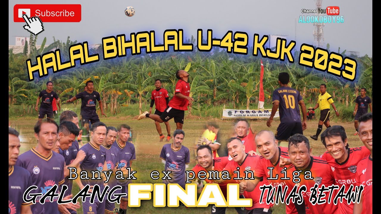 LAGA FINAL √ GALANG VS TUNAS BETAWI LEGEND || MINICUP KJK - YouTube