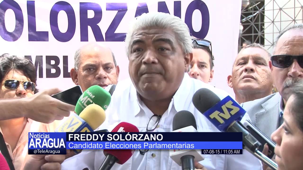 Opositor Freddy Solorzano formalizó su candidatura ante el CNE - YouTube