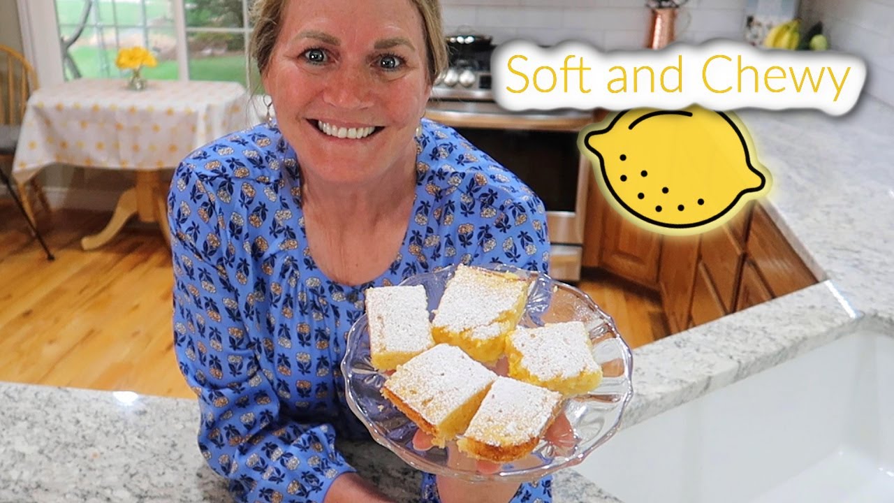 Sweet- n -Tangy Lemon Bars Recipe! - YouTube