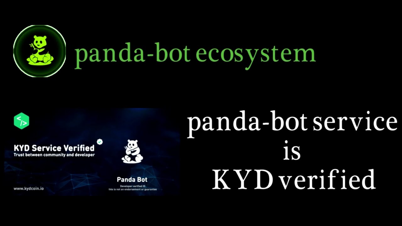 panda-bot info - YouTube