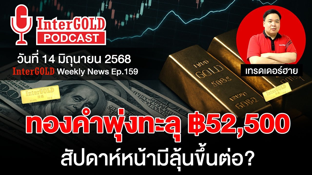 ราคาทองวันนี้ l สรุปข่าวทองคำประจำสัปดาห์ l InterGold Weekly NEWS Ep.159 - YouTube