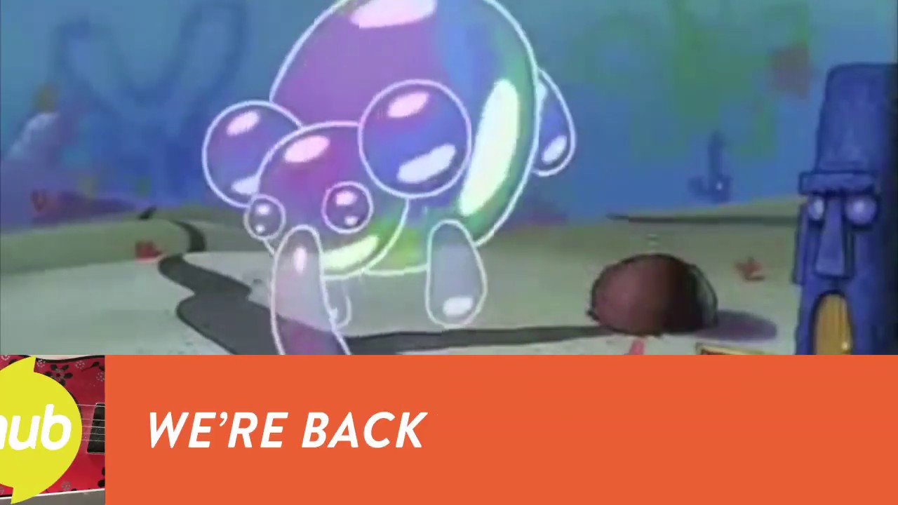 Hub Network - We're Back Bumper - Spongebob Squarepants [FANMADE] - YouTube