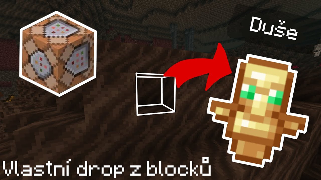 Minecraft Bedrock: VLASTNÍ DROP Z BLOCKŮ (custom drop) [CZ tutorial ...