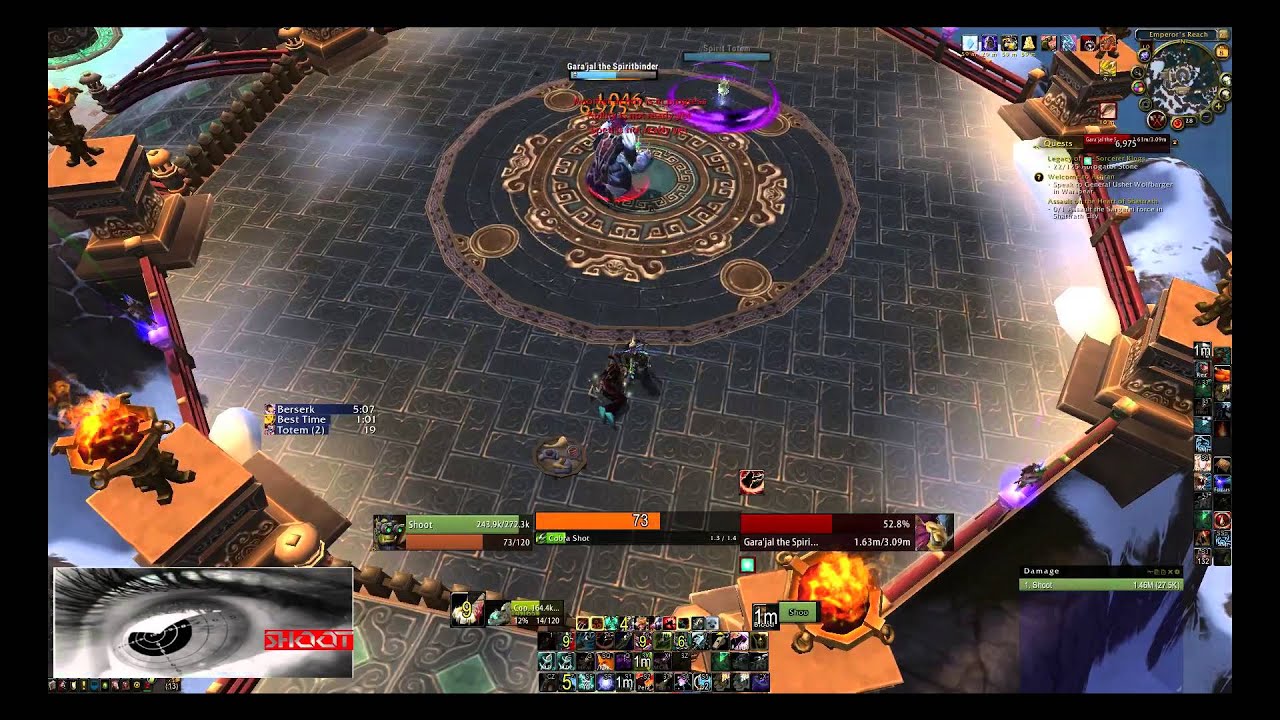 Hunter Solo; Shoot vs Gara'jal the Spiritbinder - YouTube