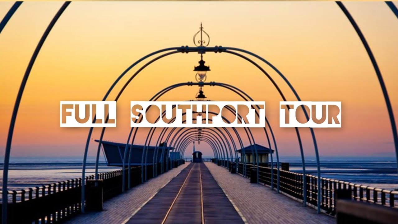 Southport Full Beach / Pleasure Land & Funland Tour #pleasureland # ...