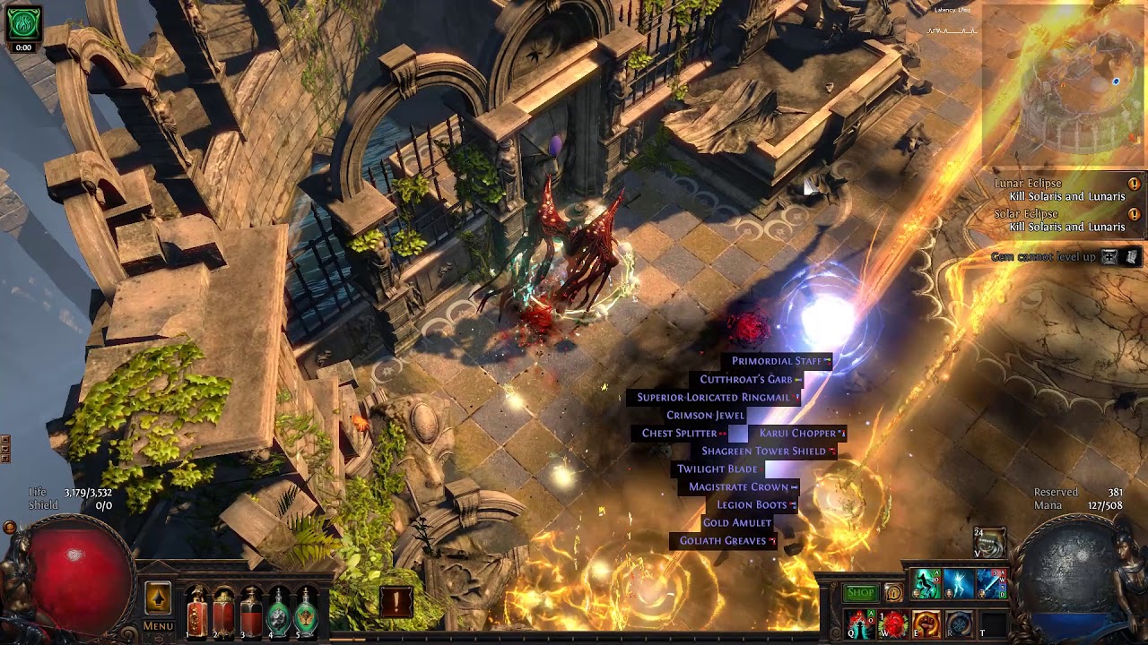 Path Of Exile Hardcore - Solaris and Lunaris - YouTube