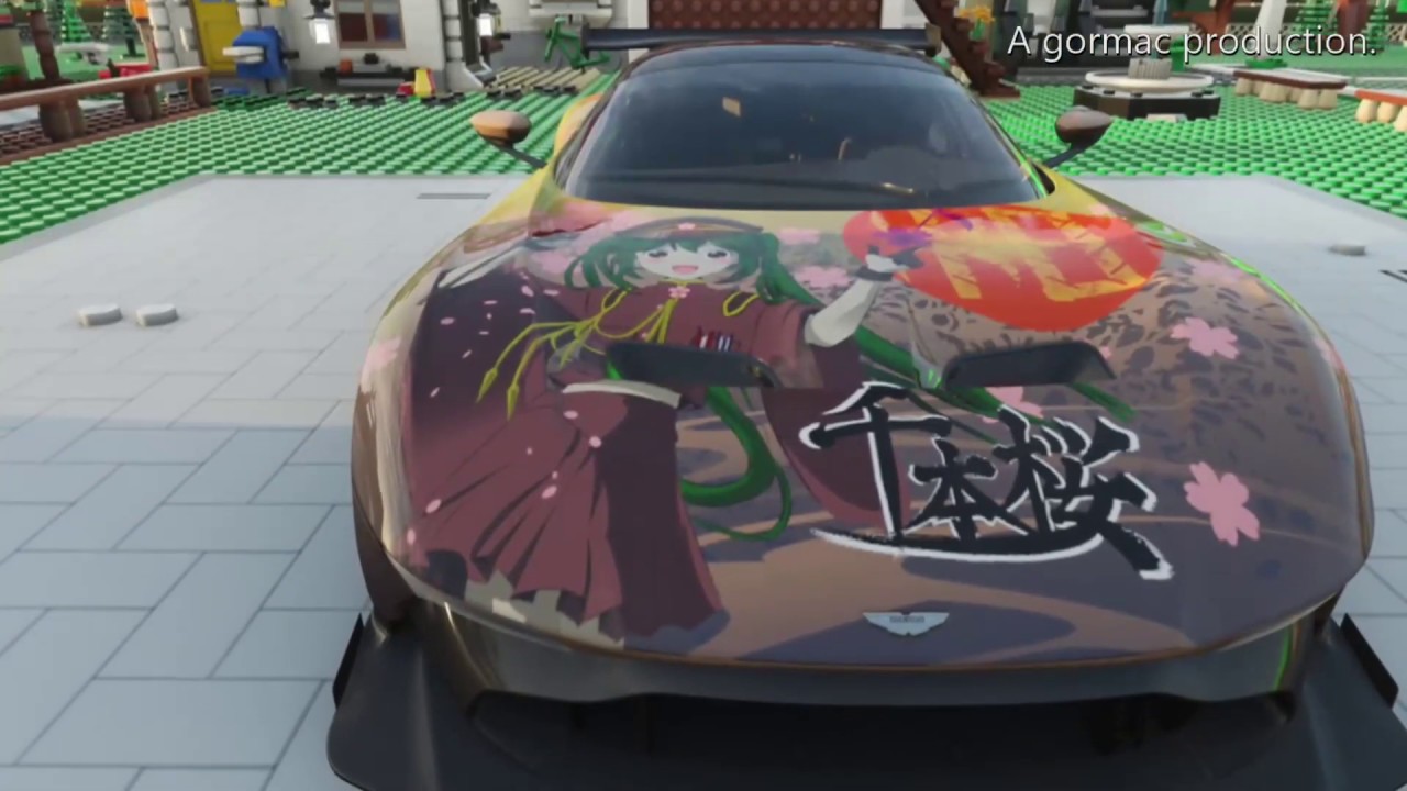 Forza Horizon 4 "Senbonzakura" Hatsune Miku vocaloid itasha car Aston ...