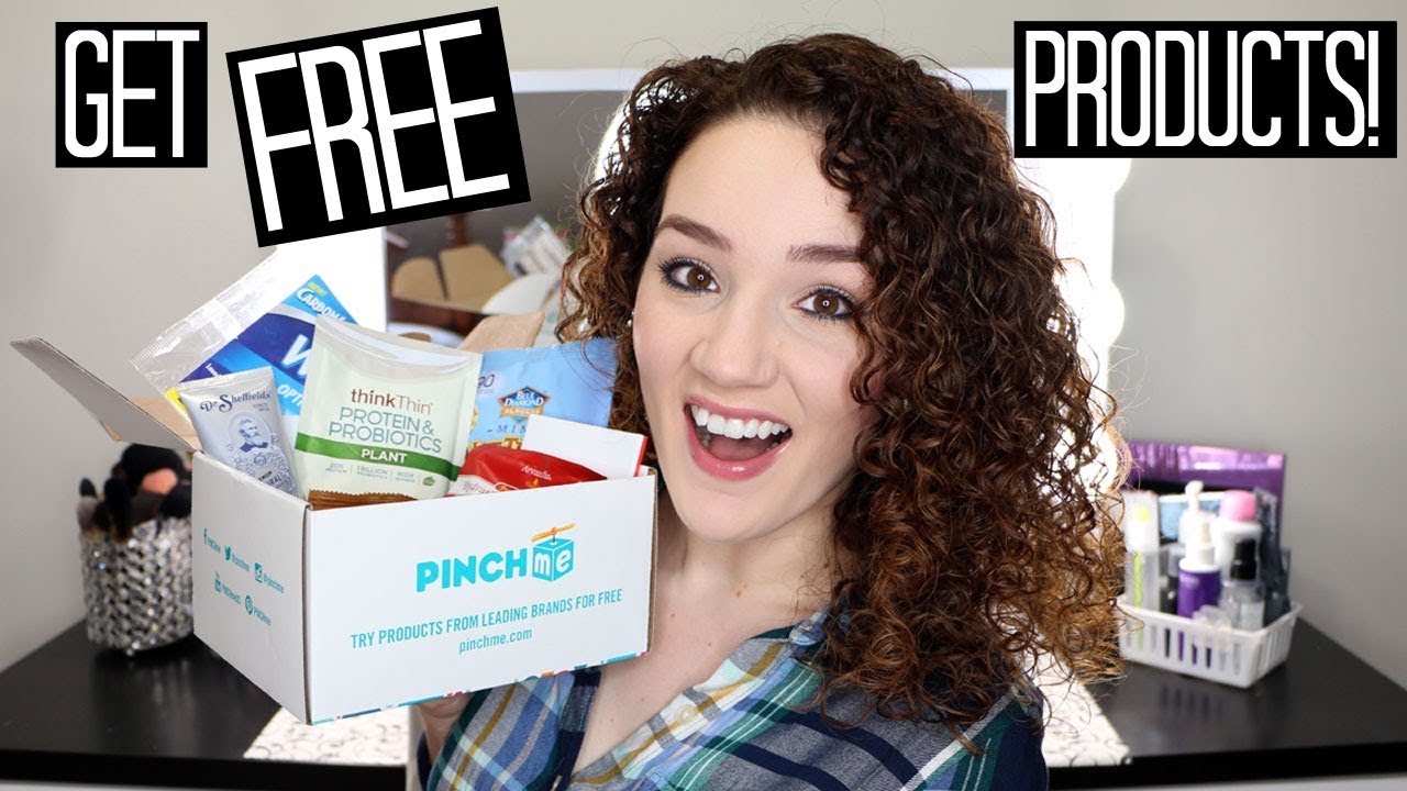 The Sample Box that is Totaly FREE - PinchME Unboxing Review - YouTube