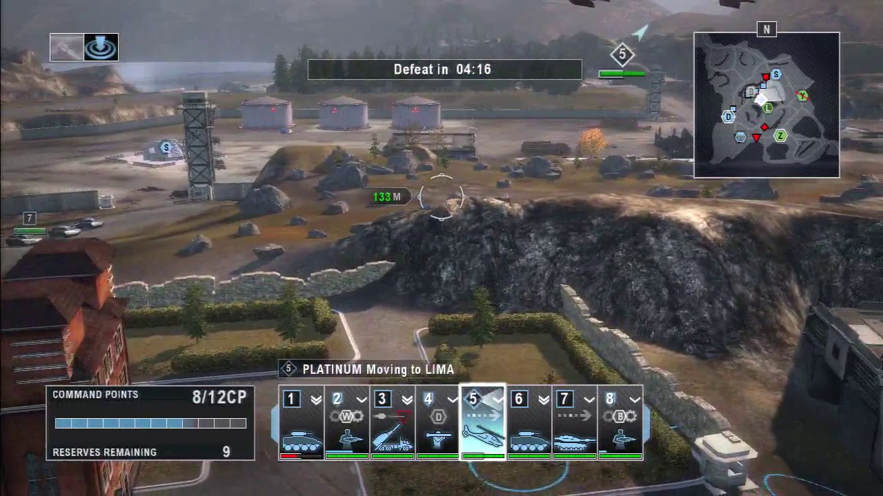 Tom Clancy's Endwar [2/9]: Hardcore difficulty (Highest difficulty ...