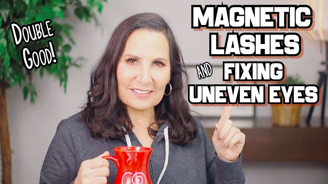 Magnetic Lashes AND Fixing Uneven Eyes! - YouTube