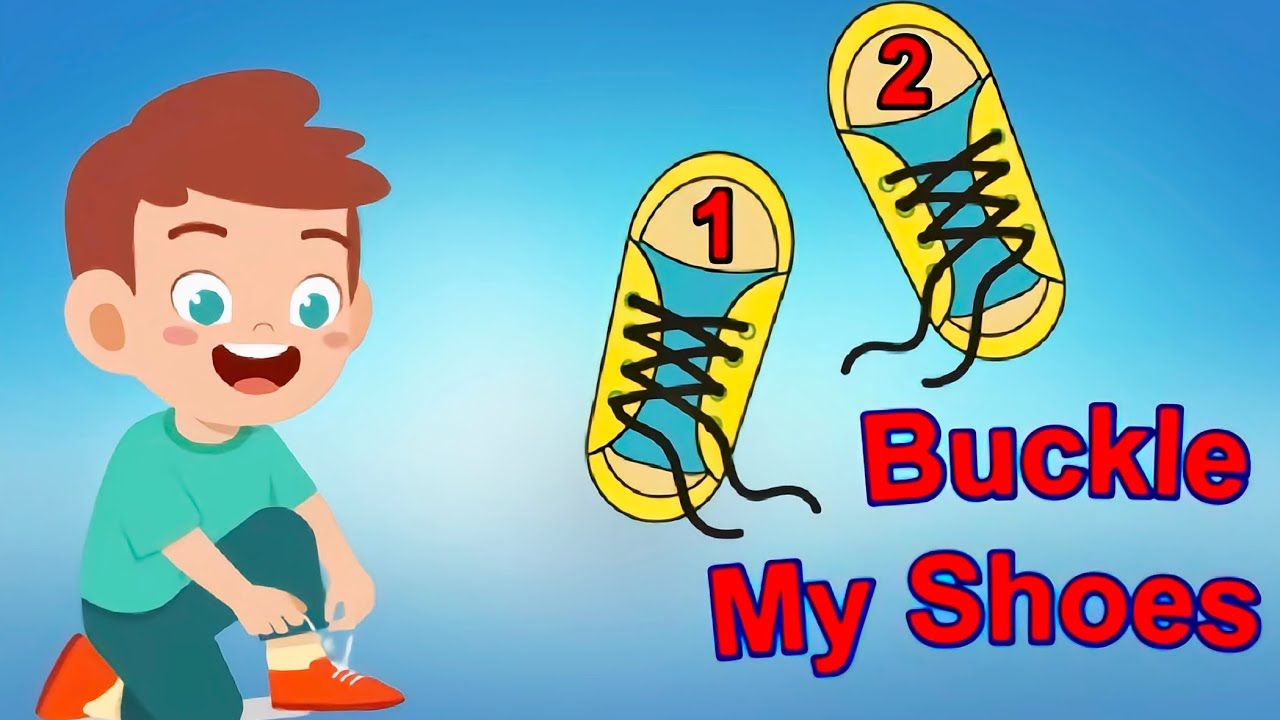 One Two Buckle My Shoe | Counting Song For Kids| Nursery rhymes and ...