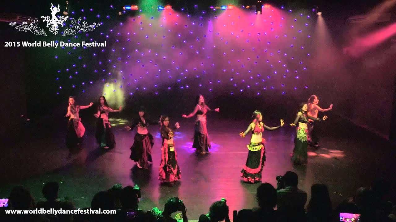 2015 World Belly Dance Festival, Dance Carnival Night, "Earth Song" by ...