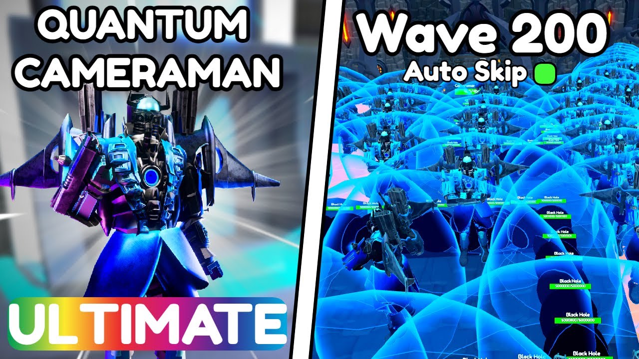 100 QUANTUM CAMERAMAN vs ENDLESS MODE!! (Toilet Tower Defense) - YouTube