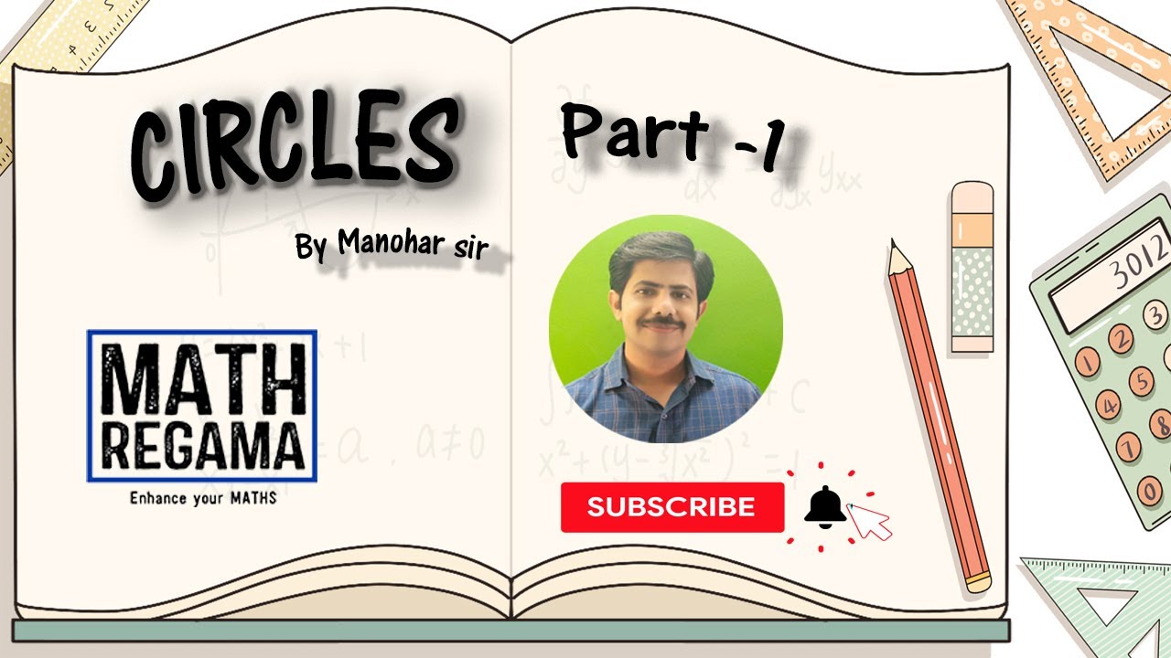 CIRCLES || PART -1 ||BY MANOHAR SIR||MATH 2B OF TS AND AP SYLLABUS ...