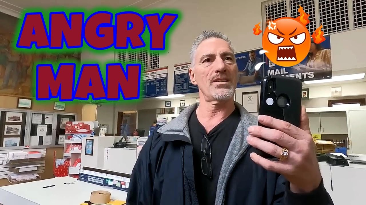ANGRY MAN CRASHES OUT! 👽 - YouTube