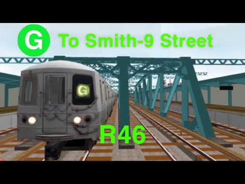 OpenBVE HD 60 FPS: R46 G train from Court Sq to Smith-9 Street - YouTube