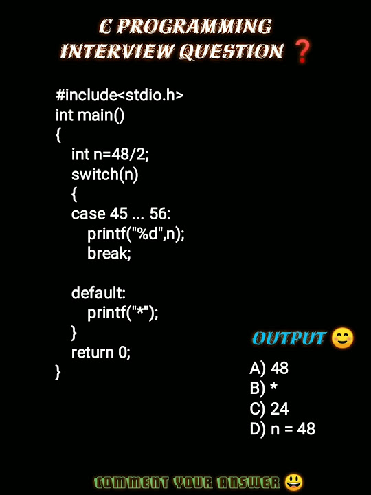 Can You Answer These C Programming Questions Shorts Codingquestions Coding Youtube 