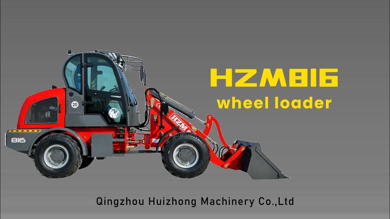 HZM 816 wheel loader - YouTube