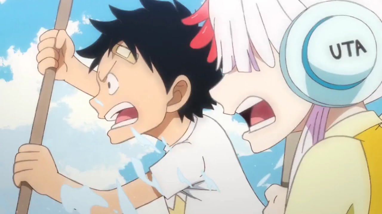 Luffy and Uta's race became dangerous 🤣🤣 - YouTube