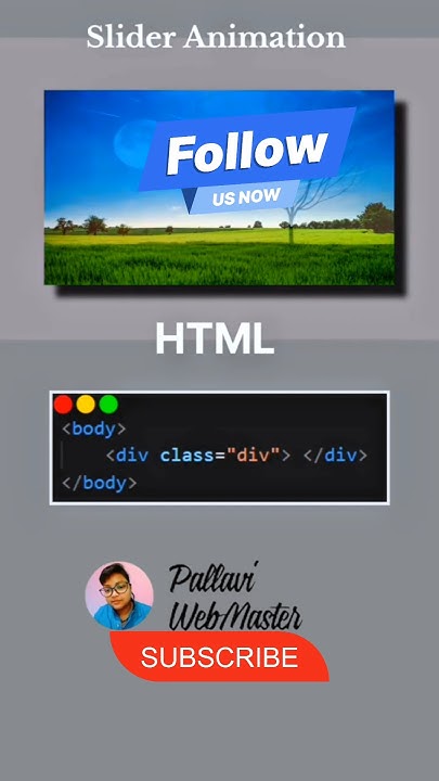 Animated Image Slider Using Htmlcss Javascript Frontend Coding Slideshow Newshorts Viral 