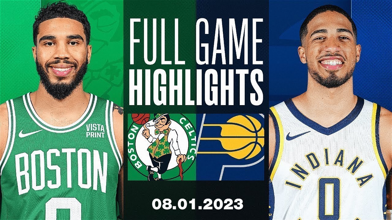 Boston Celtics vs Indiana Pacers Full Game Highlights | Jan 8 | 2024 ...