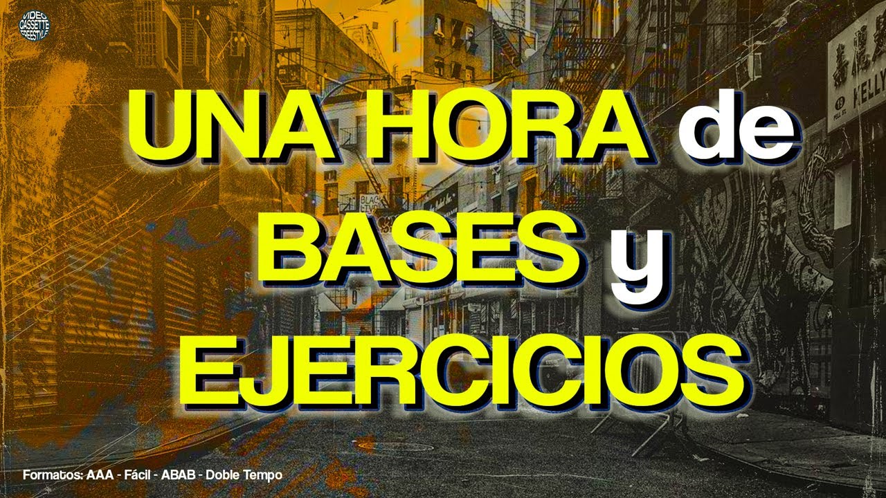 🎤 UNA HORA de EJERCICIOS de RAP con PALABRAS y LETRAS - YouTube