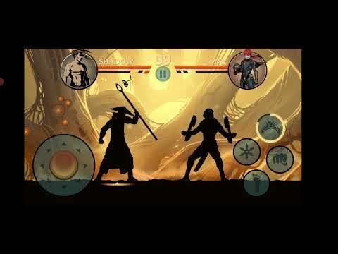 Shadow Fight 2 - WARLOCK SET vs MAY