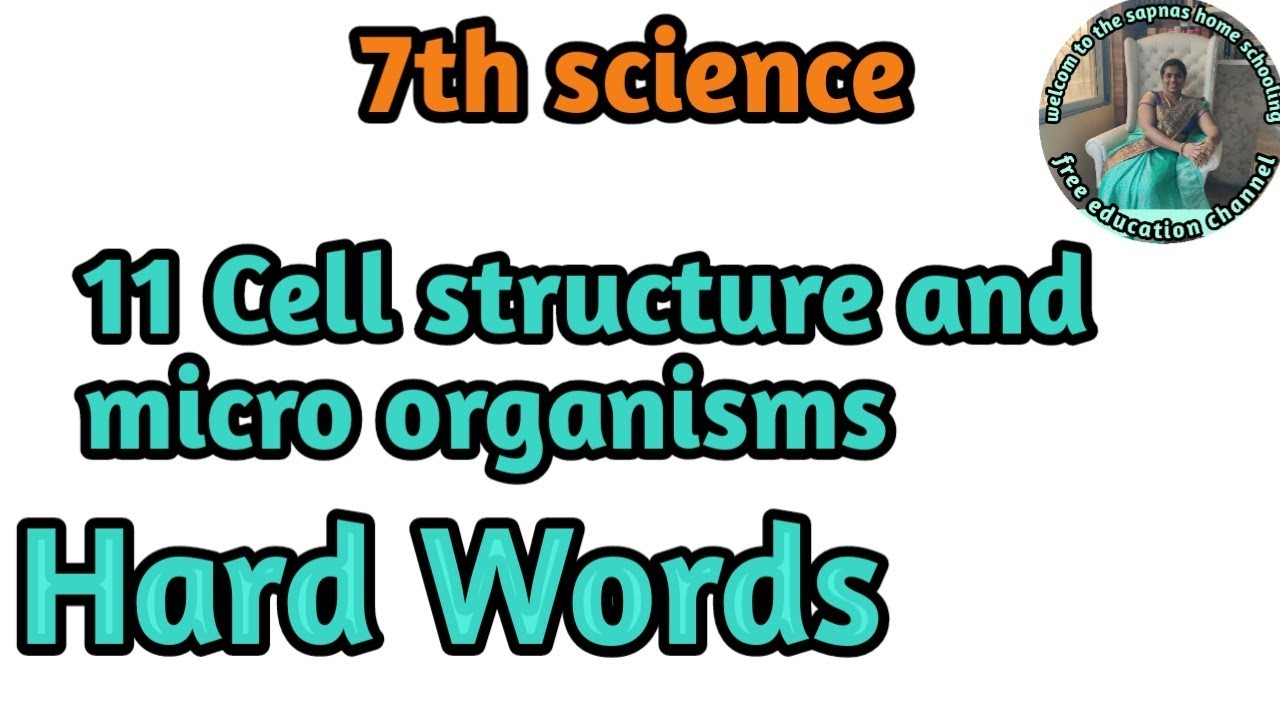 11 Cell Structure And Micro Organisms Std 7th Hard Words Meaning YouTube 11-cell-structure-and-micro-organisms-std-7th-hard-words-meaning-youtube