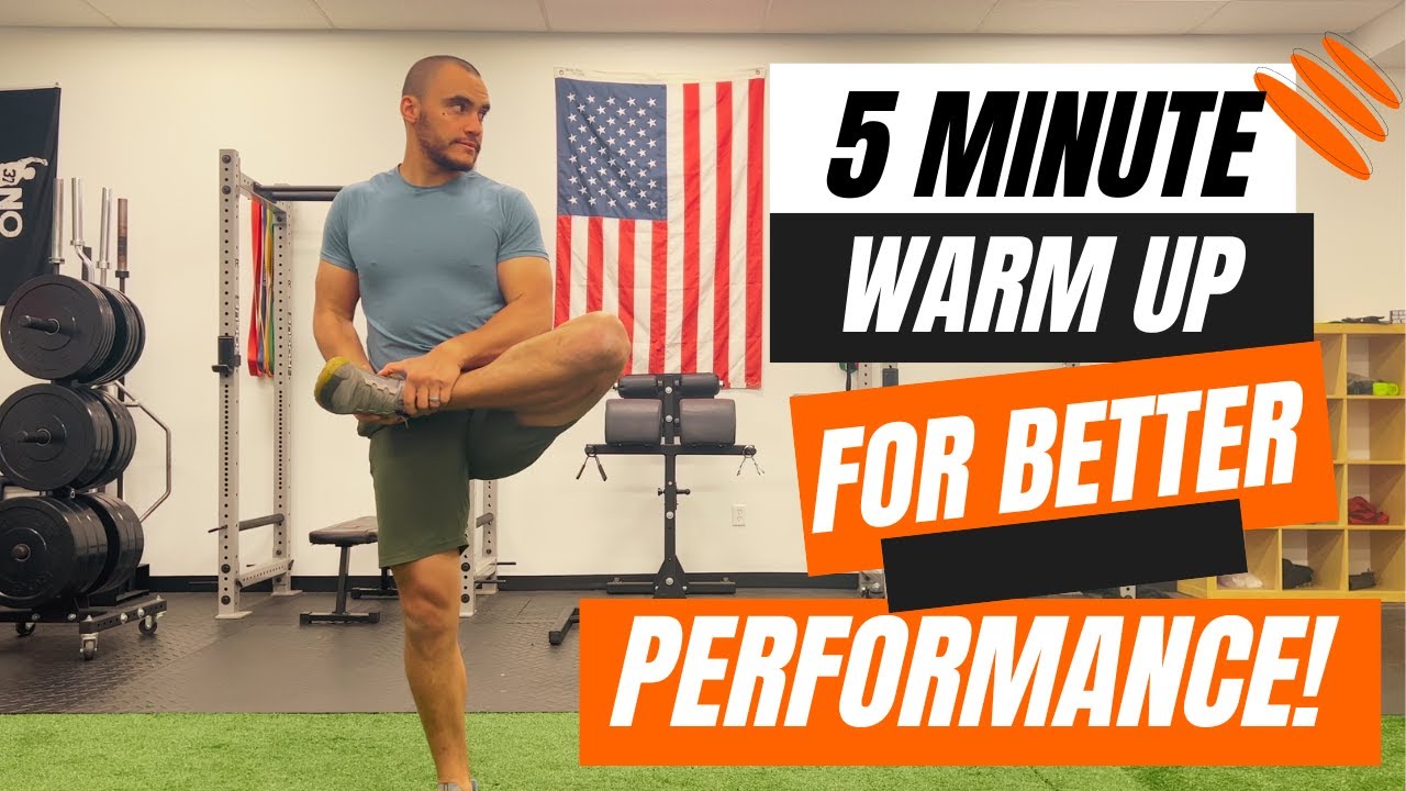 5 MINUTE WARM-UP FOR BETTER PERFORMANCE! - YouTube