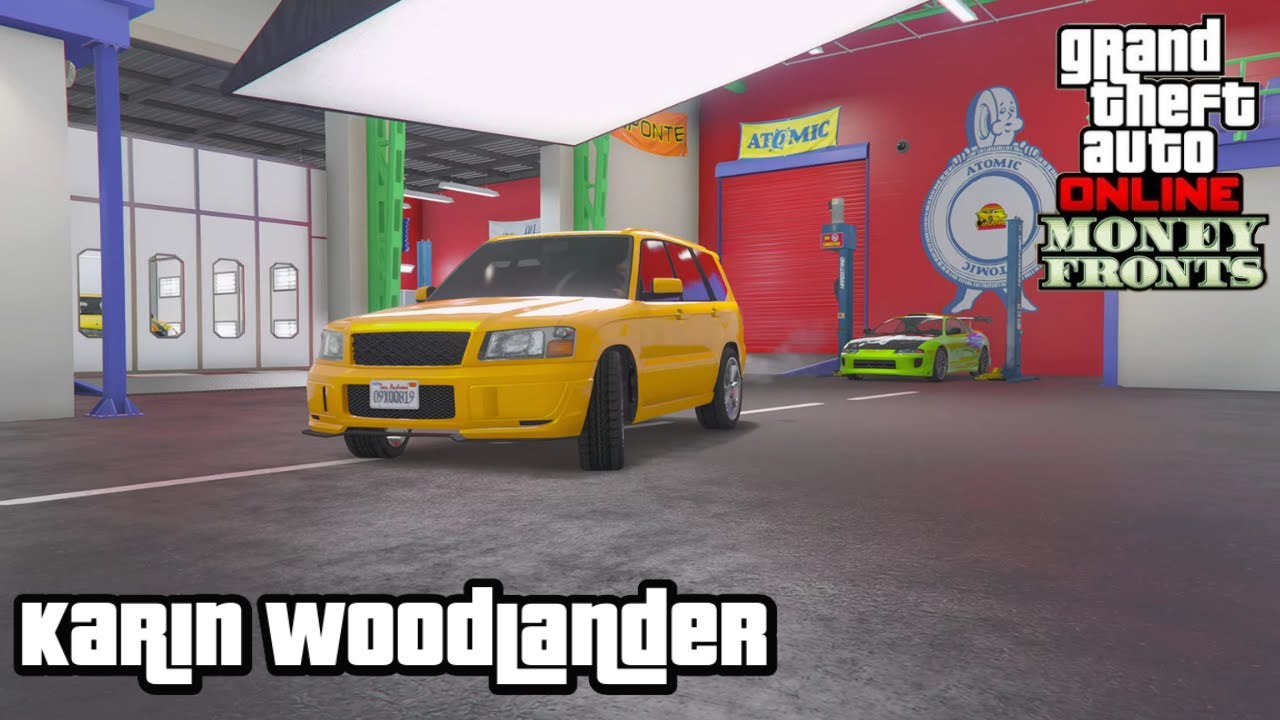 GTA 5 Online | Karin Woodlander Customization - Money Fronts DLC - YouTube