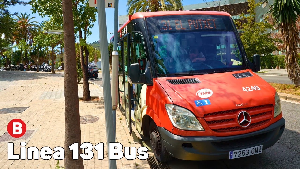 Línea 131 Bus - Barcelona, España - Viaje completo - YouTube