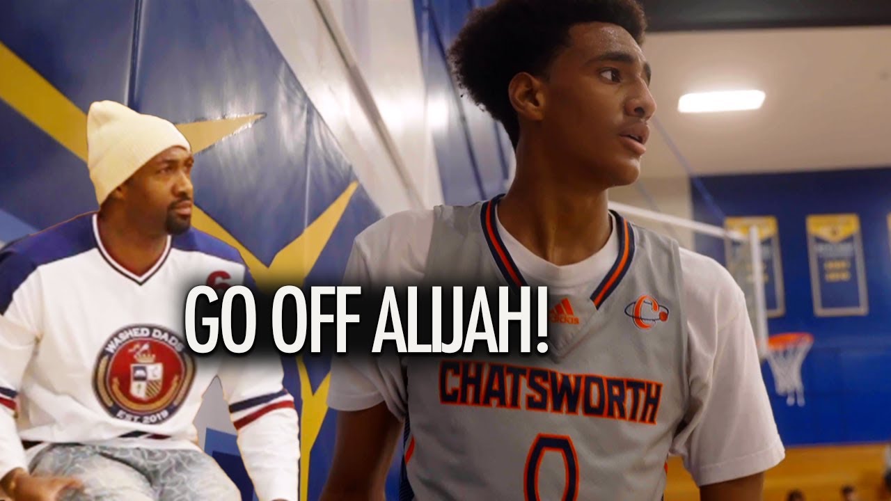 🤯 Gilbert Arenas Can't Believe His Eyes Watching Son Alijah DOMINATE on ...