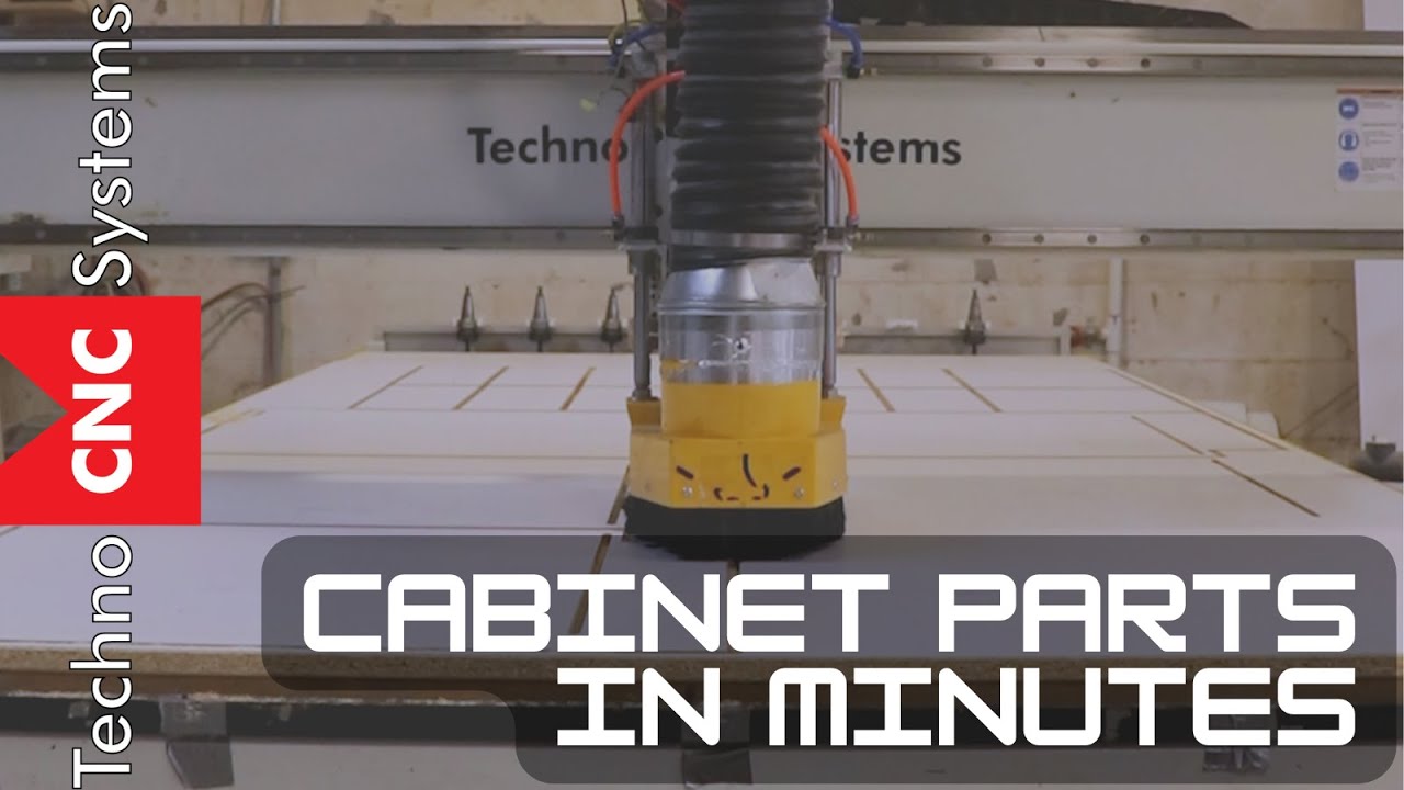 HDS Series CNC Router at a Customer in Bohemia, NY -- Cabinet Parts ...