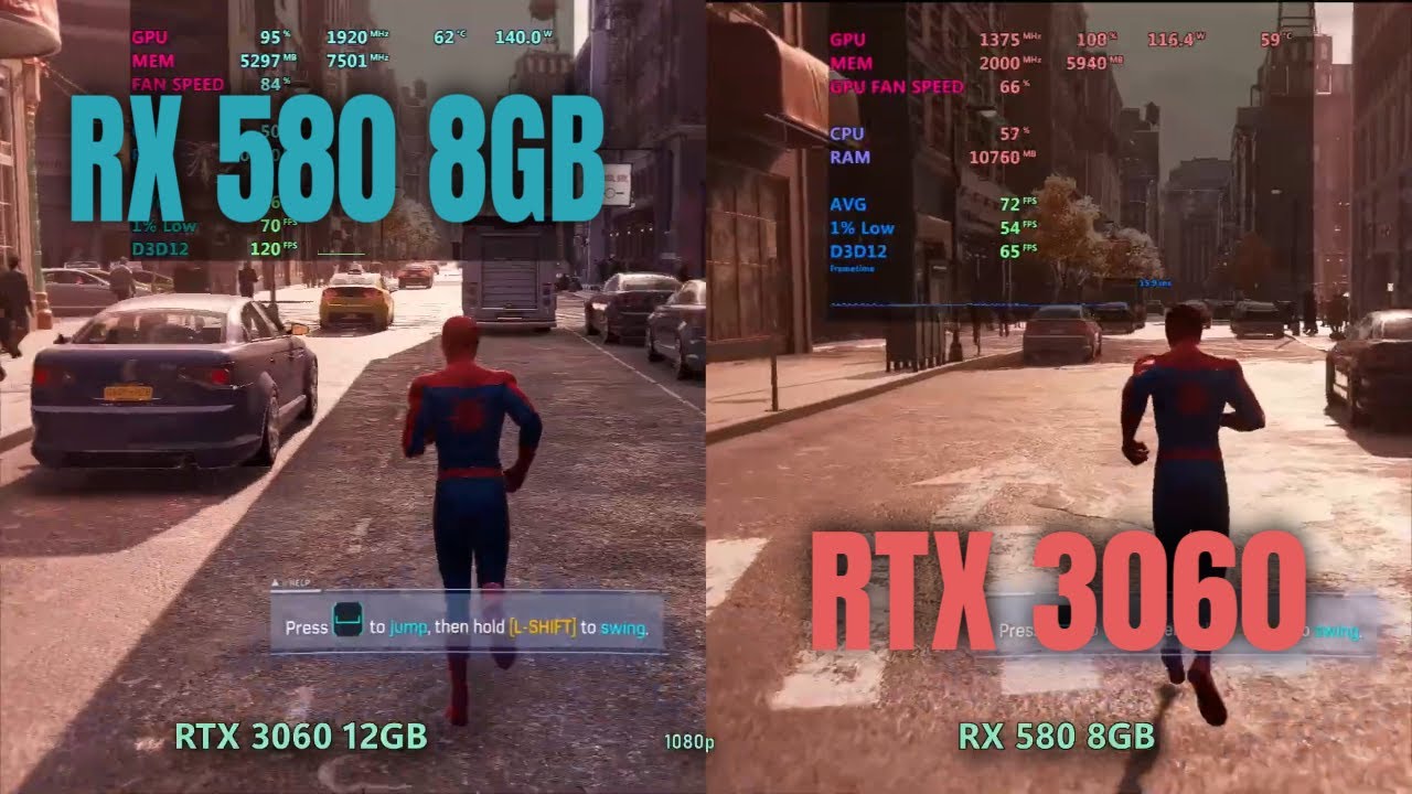 RX 580 to RTX 3060 in 2024 - YouTube