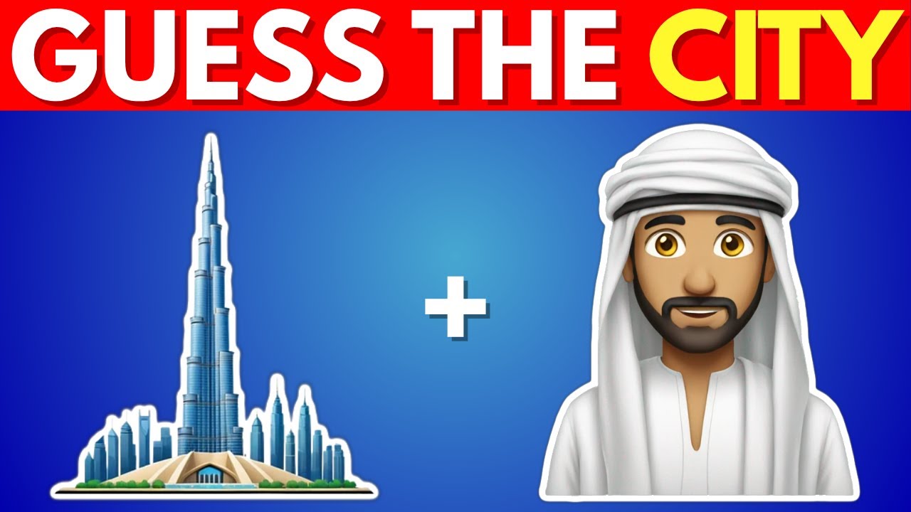 Can You Guess the City by Emoji? 🌆🌍 | Emoji Quiz Challenge - YouTube