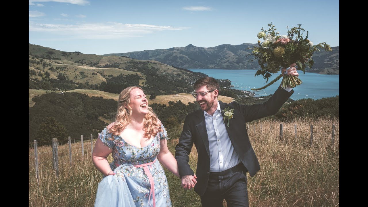 Slideshow: Amelia + Jamie's Akaroa Wedding at Mt Vernon Lodge. - YouTube