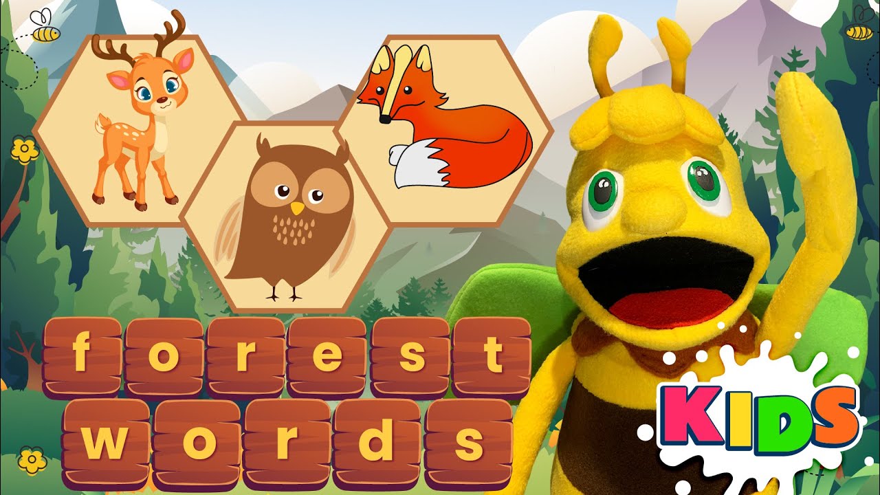 Learn How to Spell | Spelling Basic Words | Kids Forest Adventure - YouTube