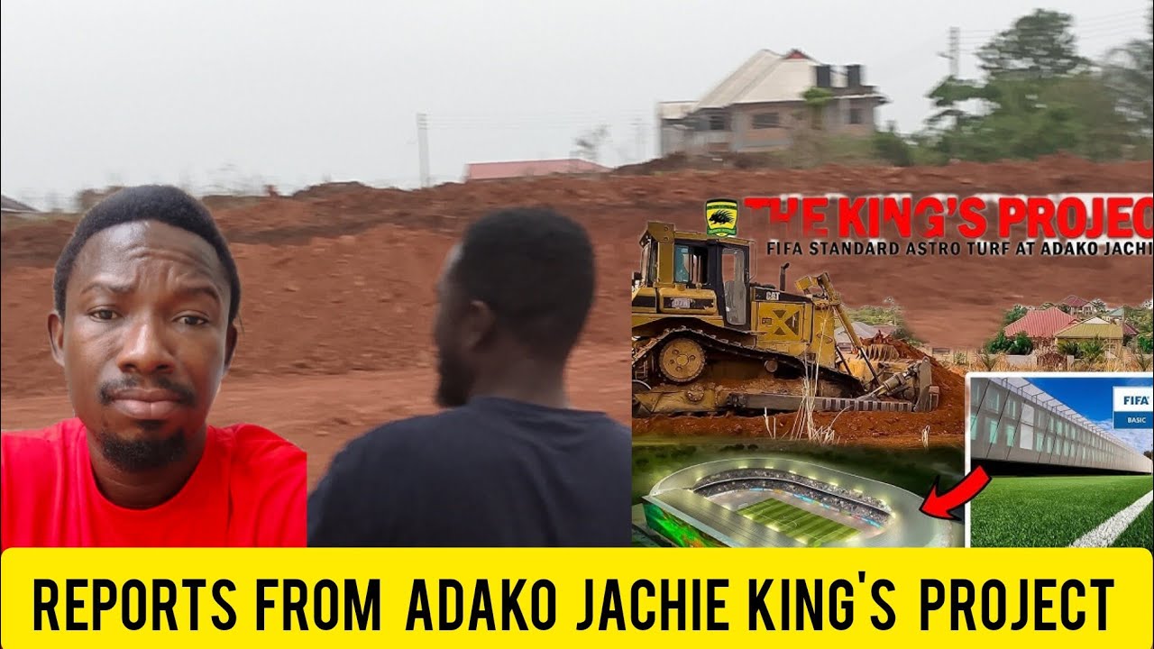 WOW WATCH: NEW UPDATE ON KOTOKO KING'S PROJECT! NEW STADIUM, CONTRACTORS PLAN WOW - YouTube