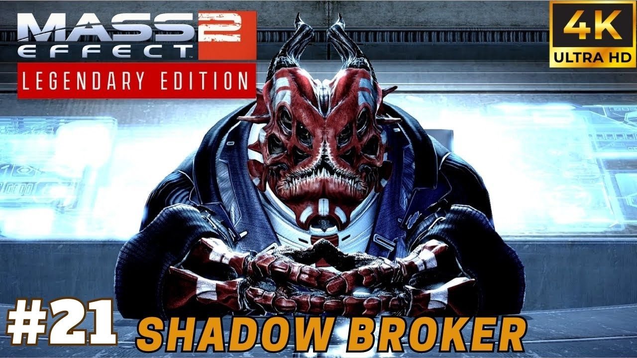 Tracking Down And Killing The Shadow Broker | Mass Effect 2 | Gameplay ...