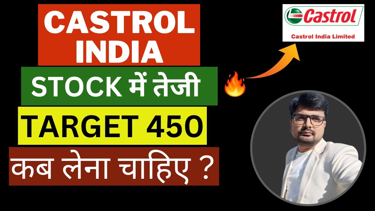 CASTROL INDIA SHARE LATEST NEWS TODAY🔴CASTROLIND SHARE PRICE TARGET ...