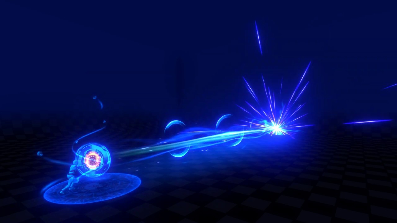 VFX effect in Unity 3d. Attacke Ray - YouTube